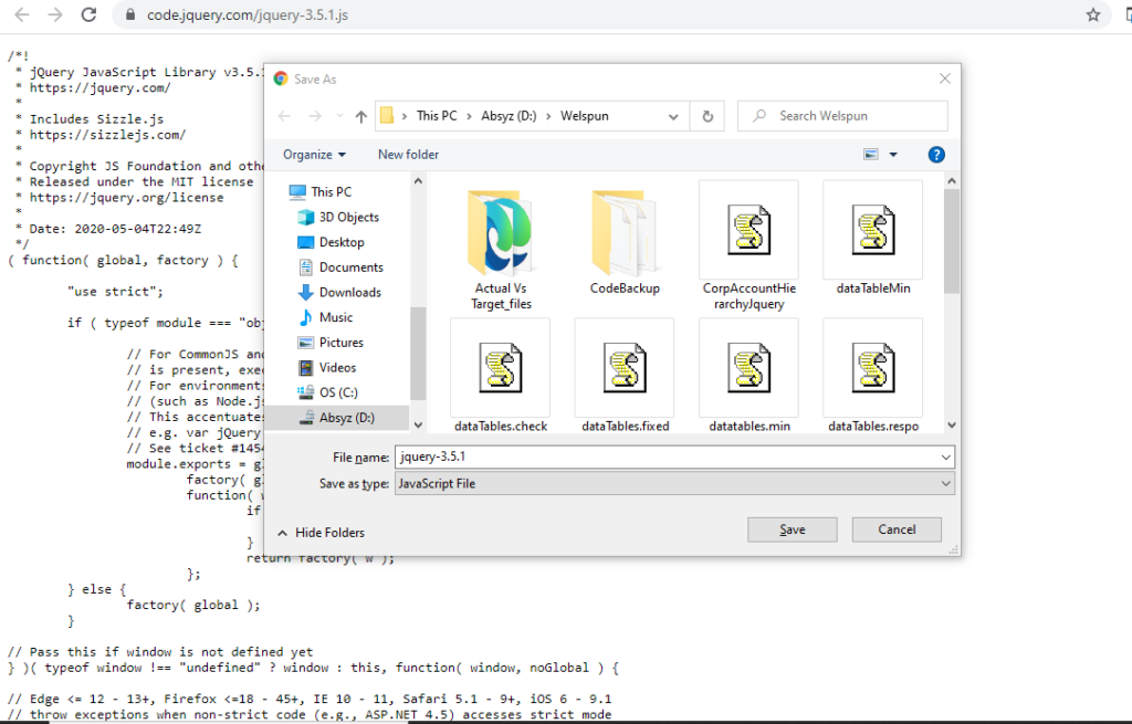 Jquery Datatable In Salesforce Lightning Component Absyz