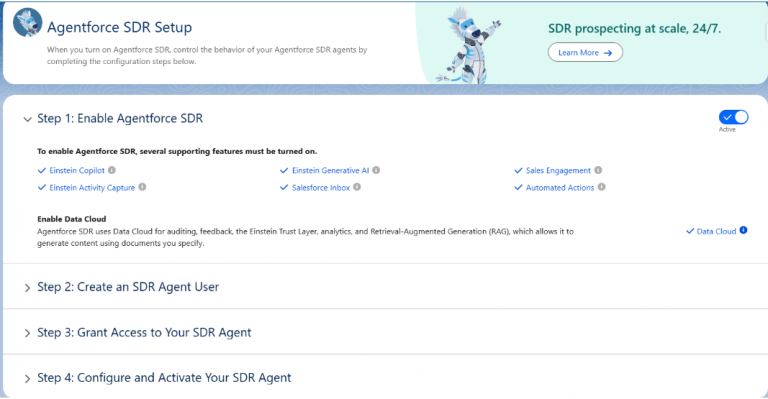 Getting Started with Agentforce Sales Agents