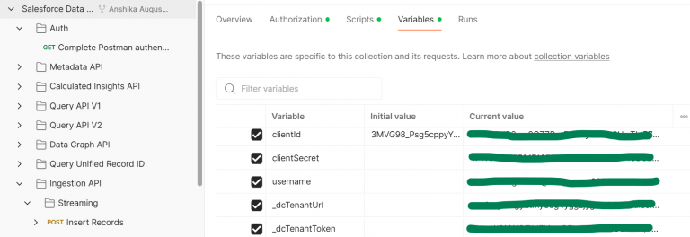 How To Load Data From Postman Into Data Cloud Using Ingestion Api
