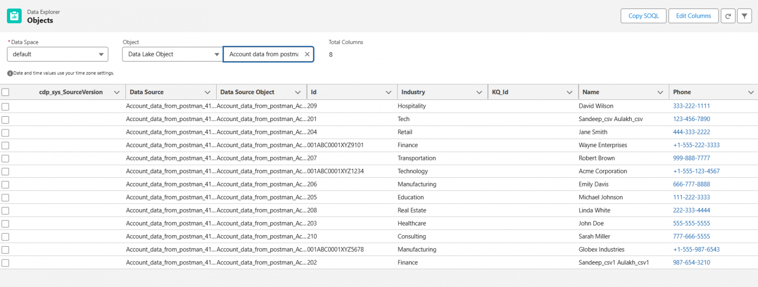 How To Load Data From Postman Into Data Cloud Using Ingestion Api