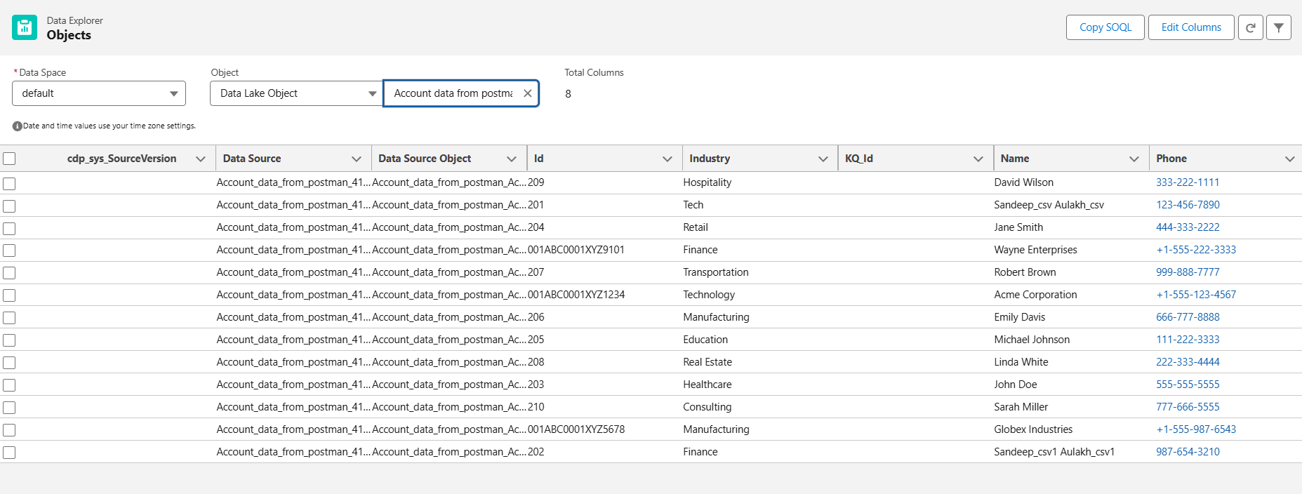 How To Load Data From Postman Into Data Cloud Using Ingestion Api